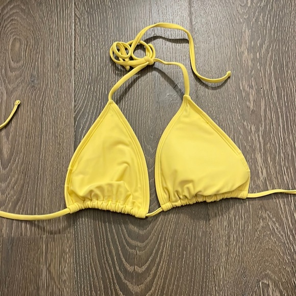 Swim | Yellow Bikini Top | Poshmark